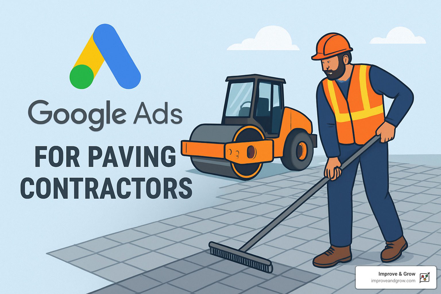 Google Ads For Paving Contractors: 7 Powerful ROI-Boosting Tips 2025